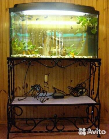 Основание подставка для аквариума кованое