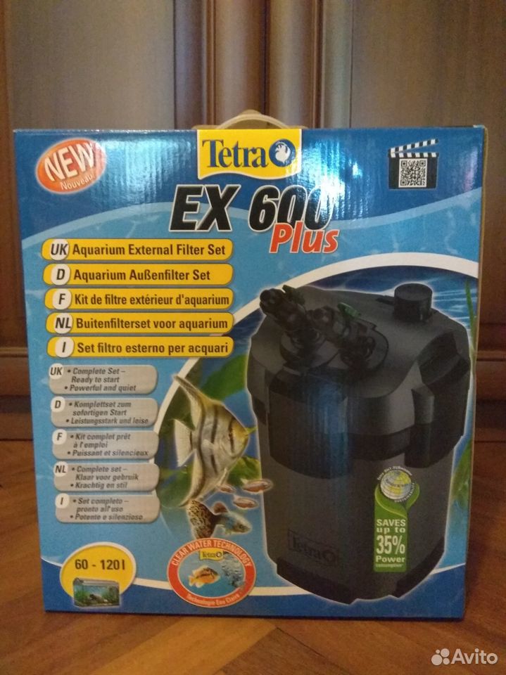 Внешний фильтр Tetra EX 600 Plus