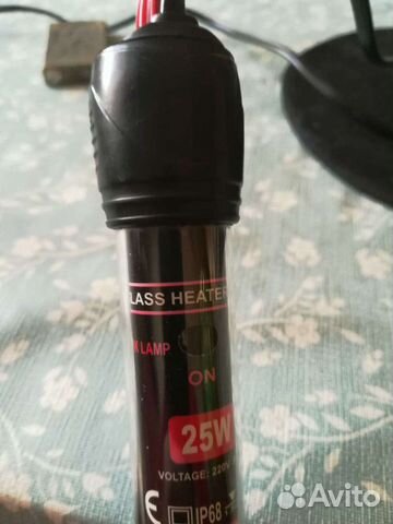 Обогреватель 25W, трубки от Eheim