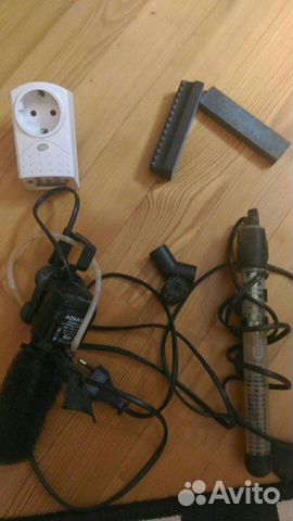 Фильтр аквариумный, нагреватель, таймер, магнитная