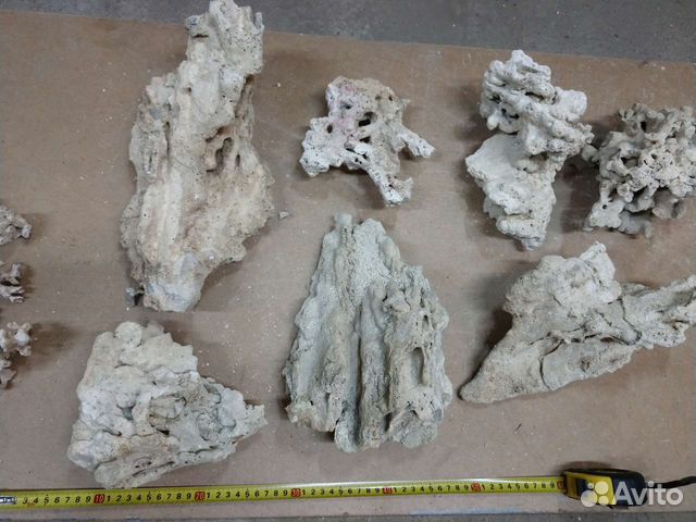 Сухой рифовый камень 150 кг