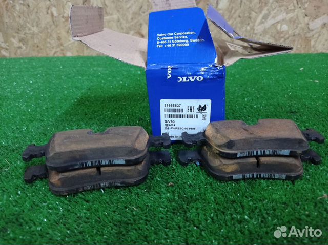 Volvo XC60 2018- тормозные колодки задние 16 купить в Москве VOLVO ...